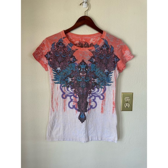 Angels & Diamonds | Tops | Y2k Angels Diamonds Glitter Rhinestone Short ...